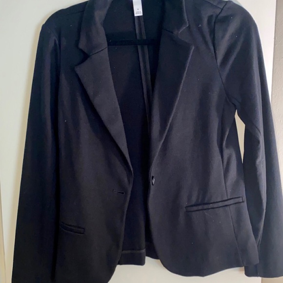 Target | Jackets & Coats | Black Button Detail Soft Blazer | Poshmark